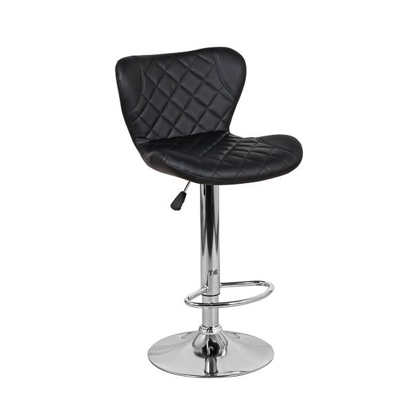 Барный стул Империя стульев Кадиллак WX-005 black, хром/черный