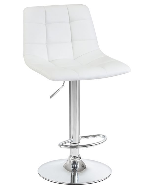 Барный стул Империя стульев TAILOR LM-5017 white, хром/белый