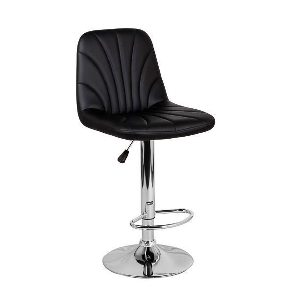 Барный стул Империя стульев NERON WX-2711 black, хром/черный