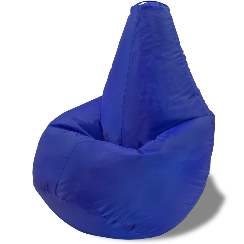 Кресло-мешок Puffmebel груша XXXXL синий