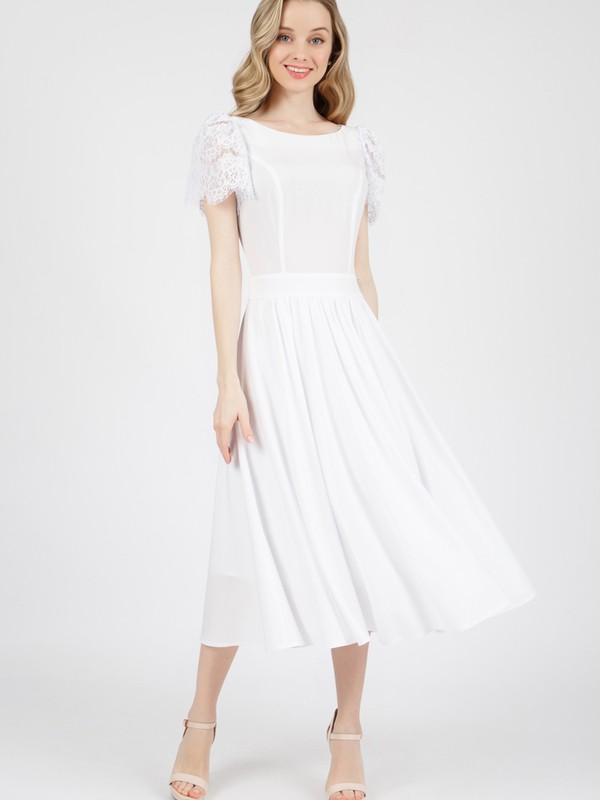 Платье женское MARICHUELL MPl00084L(ellina) белое 48 RU