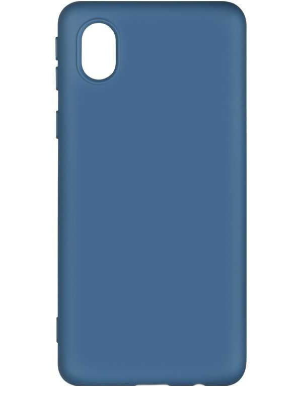 Чехол DF sOriginal-18, для Samsung Galaxy A01 Core, синий