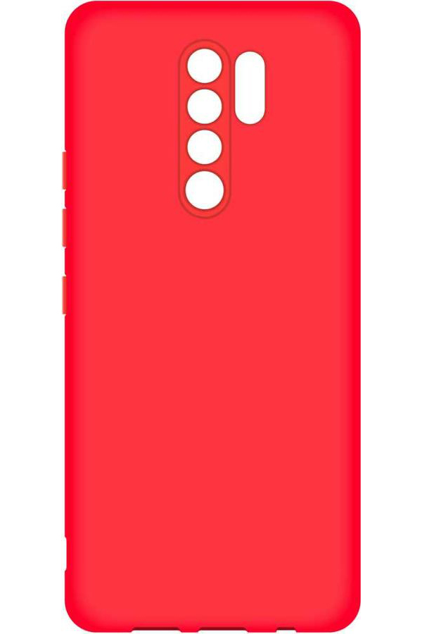 Чехол BORASCO Microfiber case, для Xiaomi Redmi 9, красный