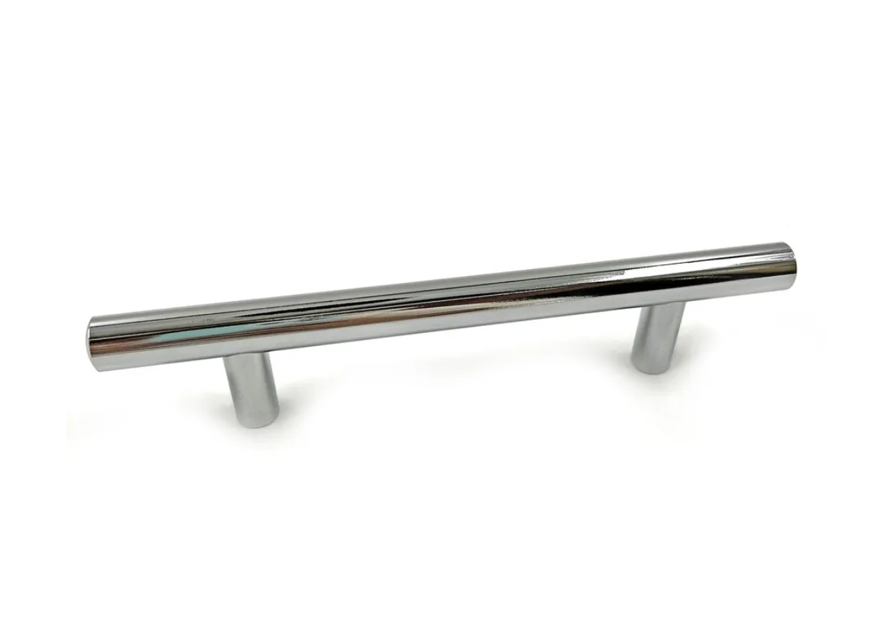 Мебельная ручка-рейлинг 224/304, металл, хром 2 шт