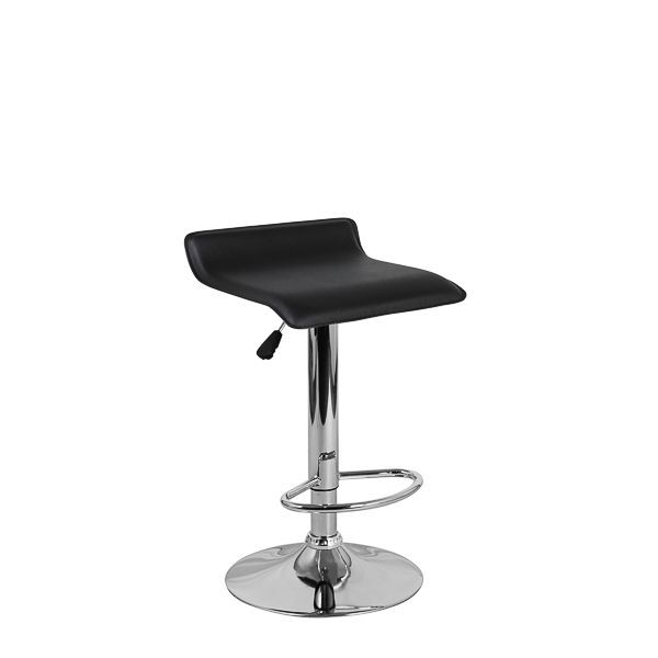 Барный стул Империя стульев Волна WX-2016 black, хром/черный