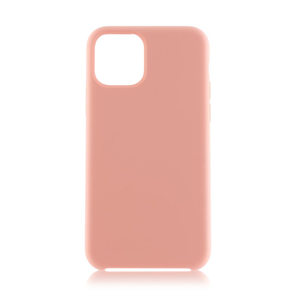 Чехол для Apple iPhone 11 Pro Max Brosco Softrubber розовый