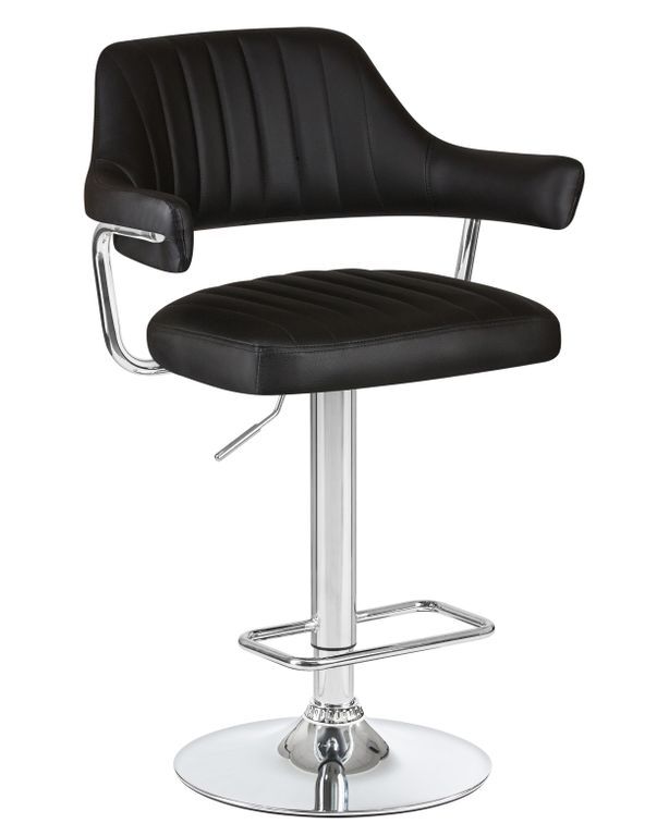 Барный стул Империя стульев CHARLY LM-5019 black, хром/черный
