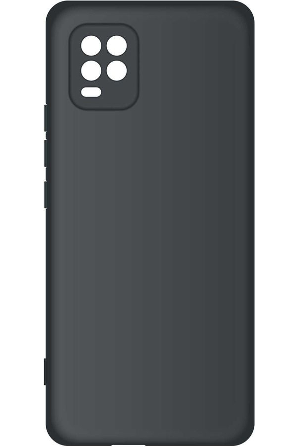 Чехол BORASCO Microfiber Case, для Xiaomi Mi 10 Lite, черный