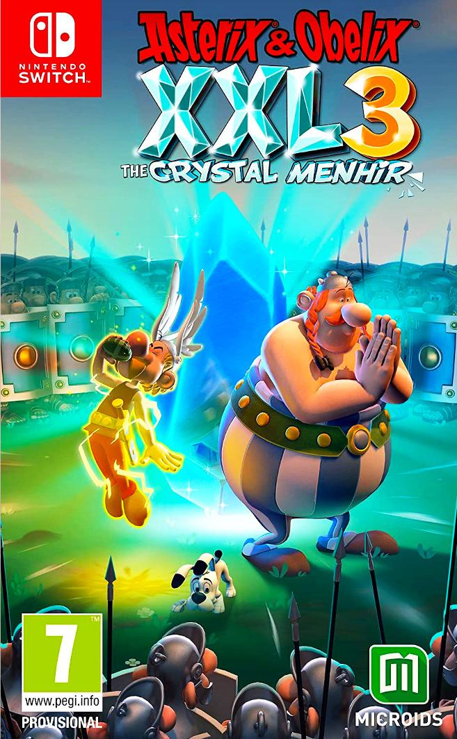 Игра Asterix and Obelix XXL 3 The Crystal Menhir (Switch)