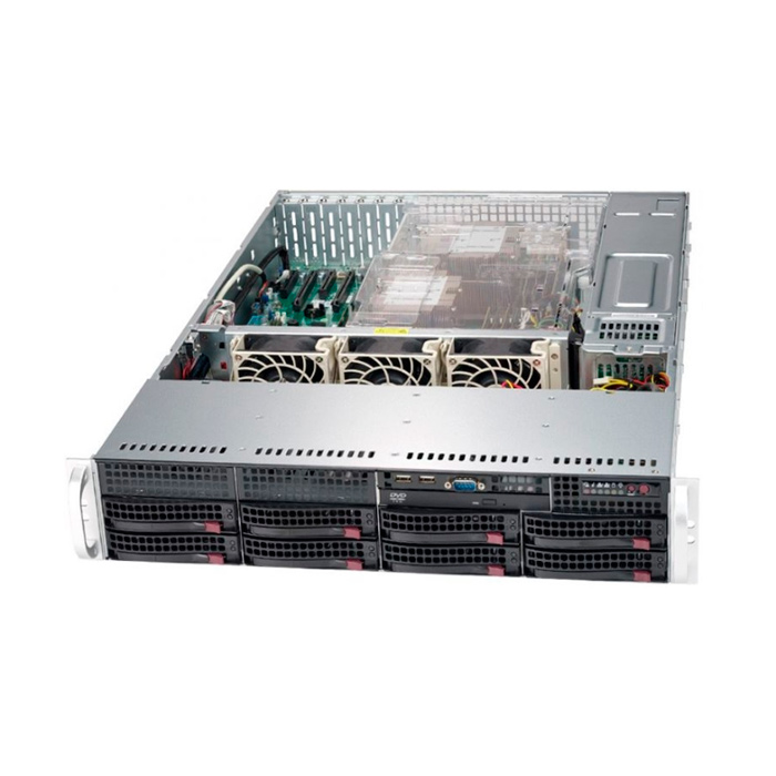 Серверная платформа Supermicro SYS-6029P-TRT Black