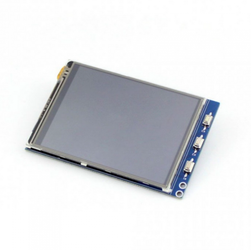 Модуль дисплея ACD ACD17-RA104   Waveshare 3.2" резистивный сенсорный Дисплей без Корпуса,