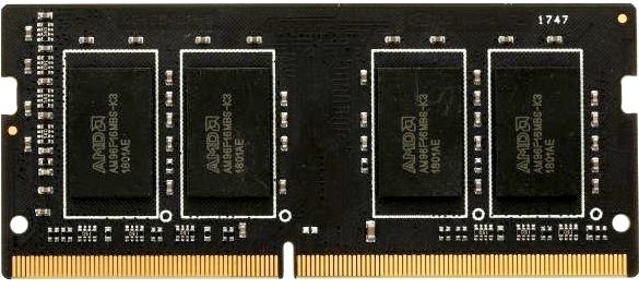 Оперативная память AMD 4Gb DDR4 2400MHz SO-DIMM (R744G2400S1S-UO)
