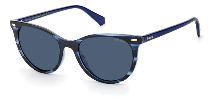 Солнцезащитные очки женские Polaroid PLD 4107/S синие