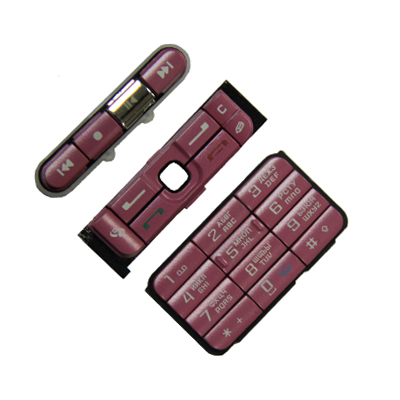 Клавиатура для Nokia 3250 комплект <розовый>