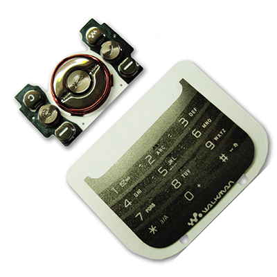 Клавиатура для SonyEricsson W395 комплект <черный>