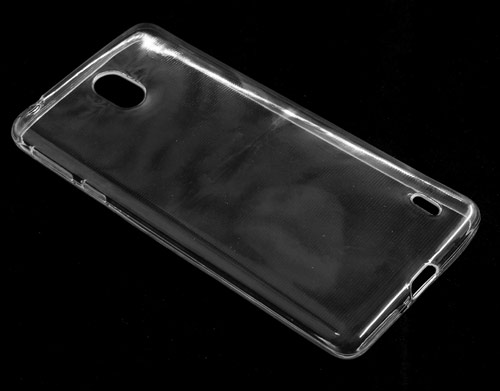 Силиконовый чехол Jack Case для Nokia 1+ прозрачный