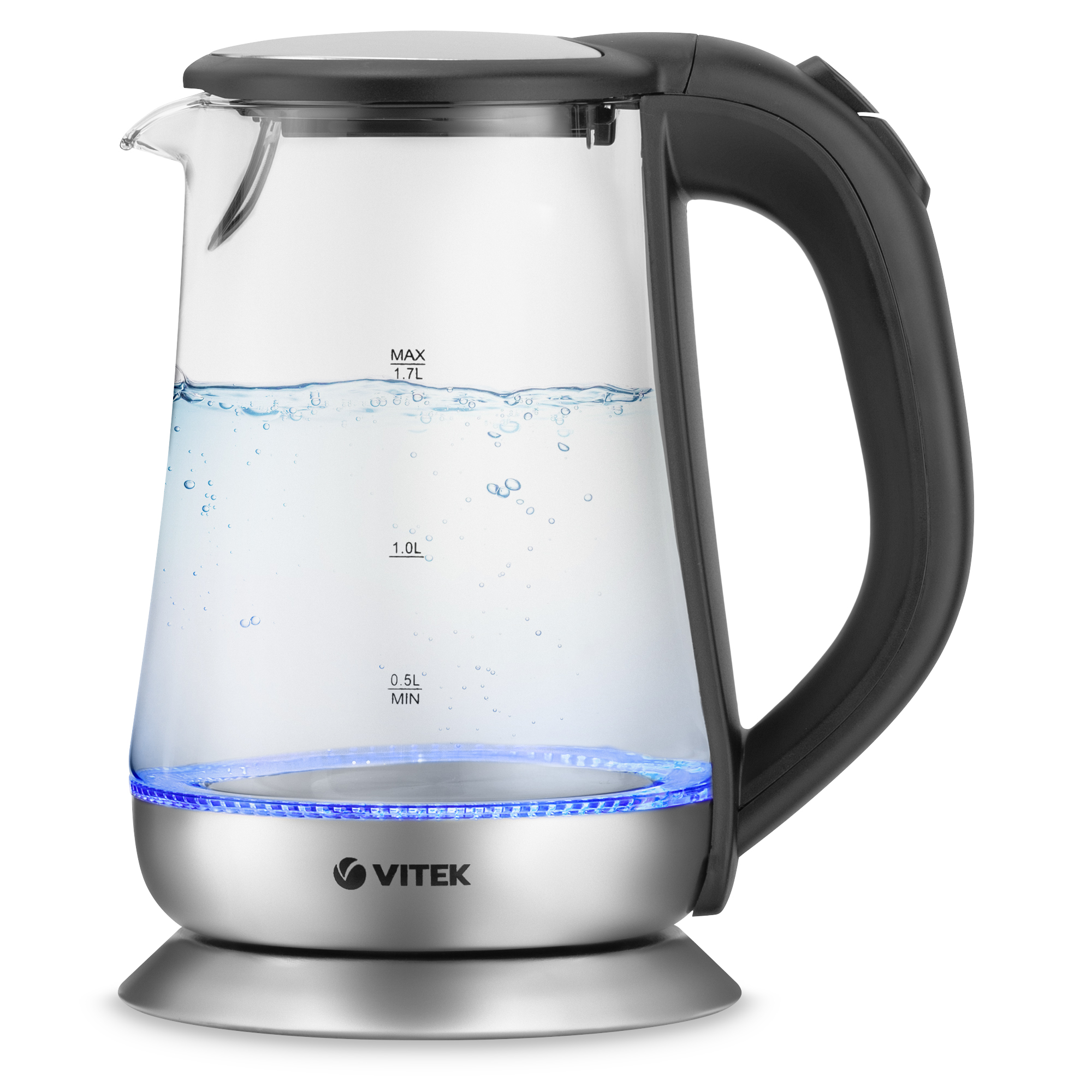 Чайник электрический VITEK VT-7036 1.7 л серебристый