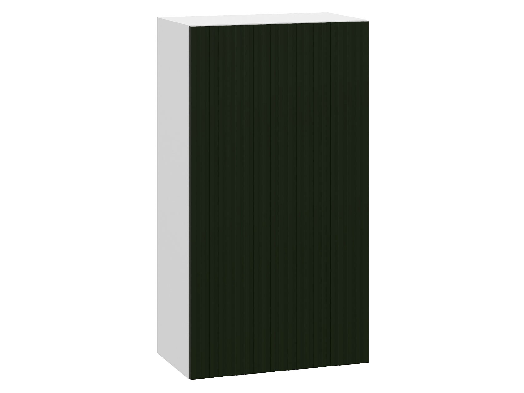 Навесной шкаф СВ-Мебель Стайл Белый / Олива софт 500 х 912 мм
