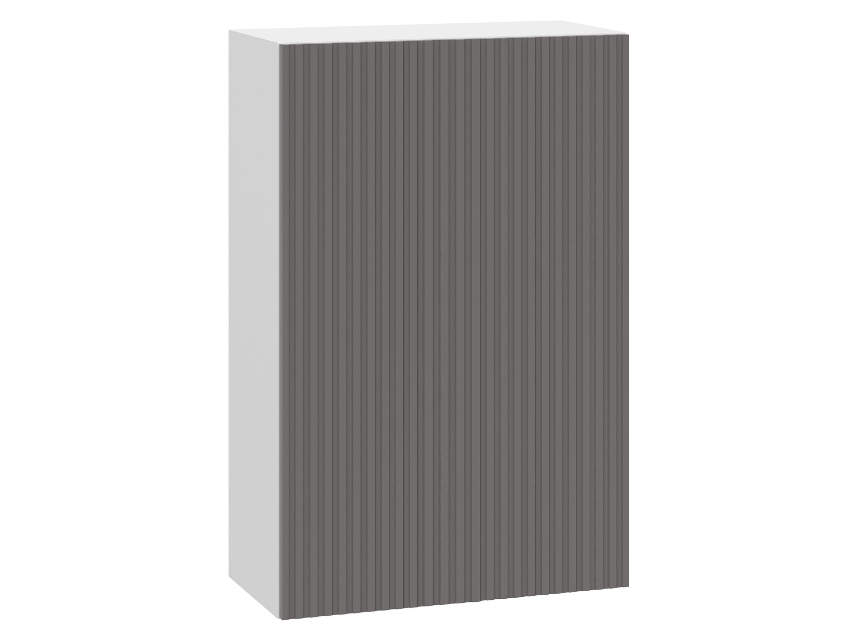 Навесной шкаф СВ-Мебель Стайл Белый / Грей 600 х 912 мм