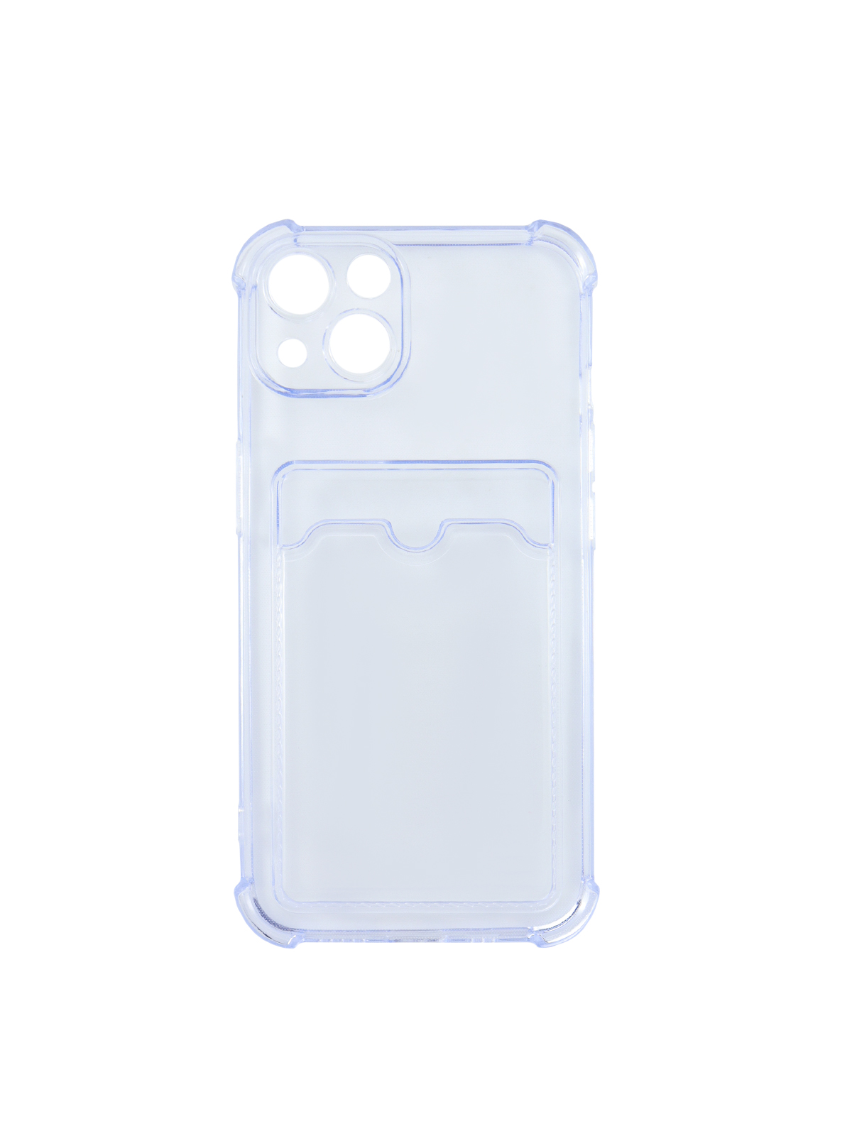 Чехол LuxCase с картхолдером для пластиковых карт, кейс с карманом на iPhone 13, 63525
