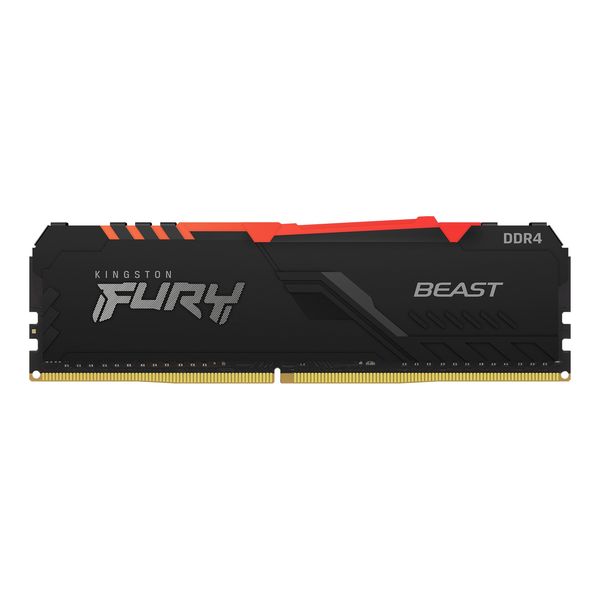 Оперативная память Kingston Fury Beast RGB 8Gb DDR4 2666MHz (KF426C16BBA/8)