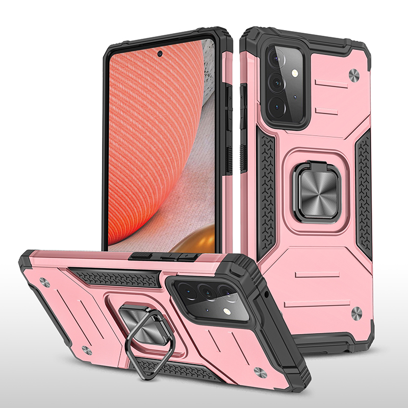 Чехол Legion Case для Samsung Galaxy A23 противоударный; розовый