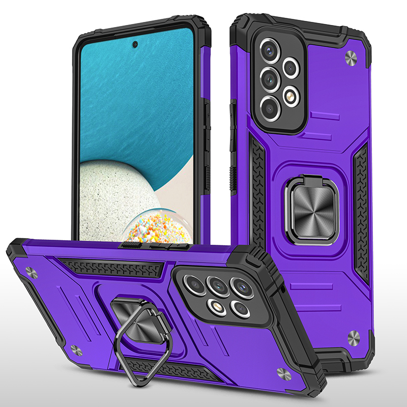 Чехол Legion Case для Samsung Galaxy A33 противоударный, фиолетовый