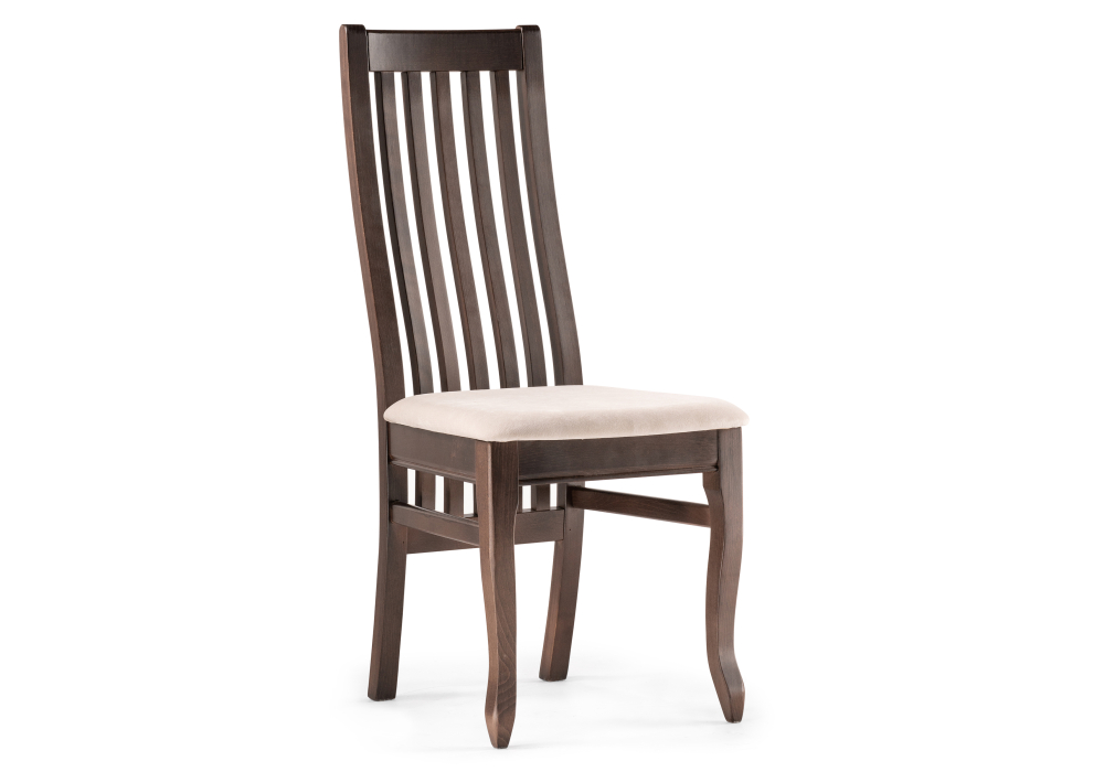 Деревянный стул Woodville Арлет мягкий сordroy-118/венге коричневый