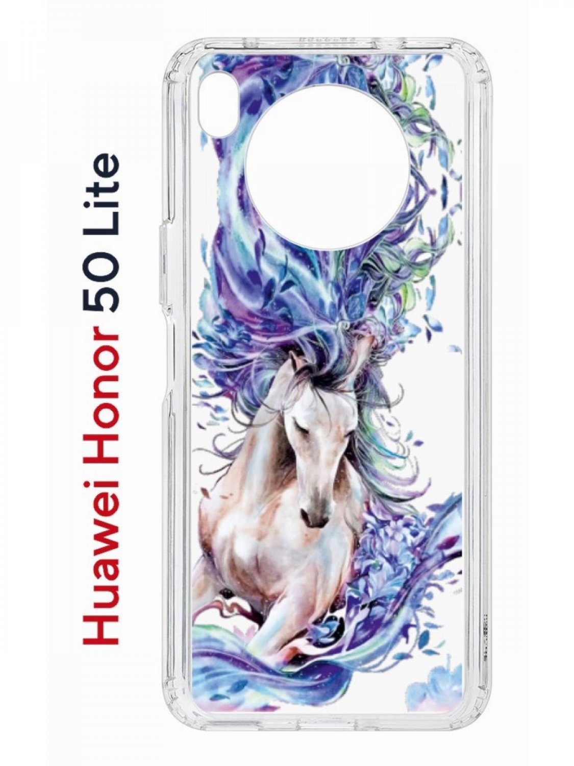 Чехол на Honor 50 Lite, Huawei Nova 8i Kruche Print Грация, противоударный бампер