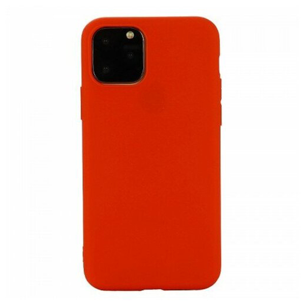 Чехол для iphone 11 Pro Max Ярко-Красный Matte TPU