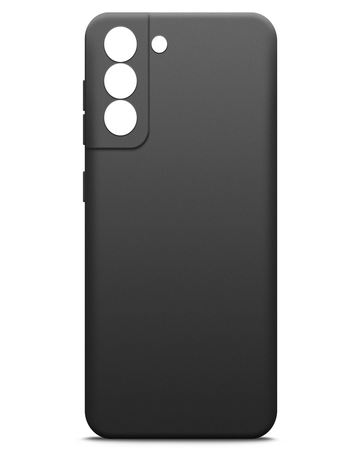 Чехол Brozo на Samsung Galaxy S22+, с силиконом Soft touch, черный