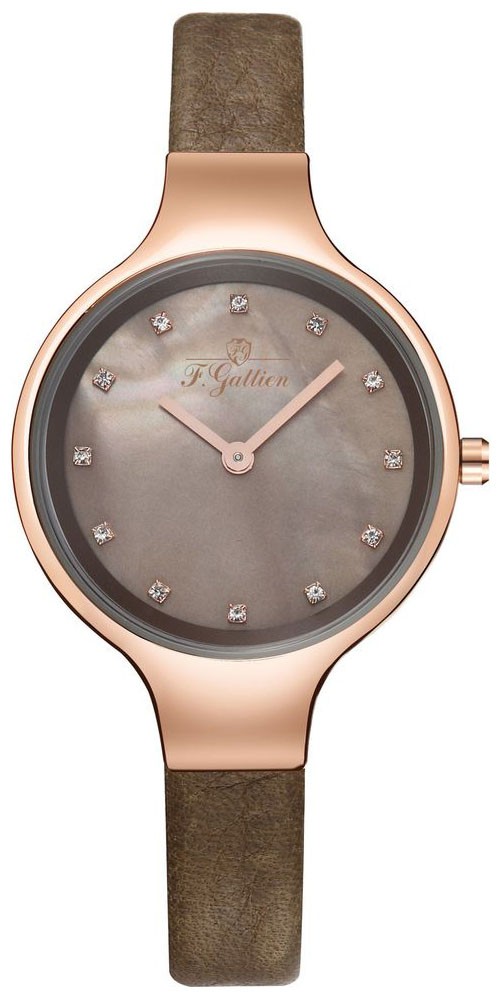 Наручные часы женские F.Gattien 2310-410-04 коричневые