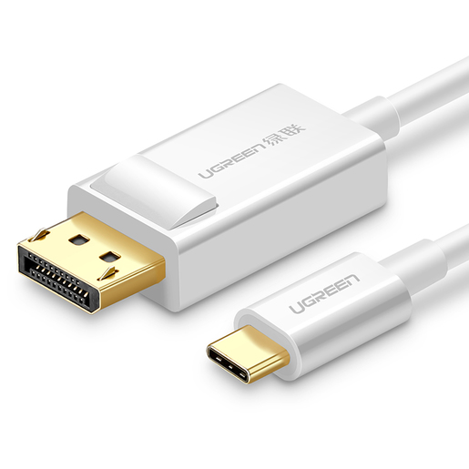 Кабель uGreen USB Type-C-DisplayPort вилка-розетка 1.5м 40420_