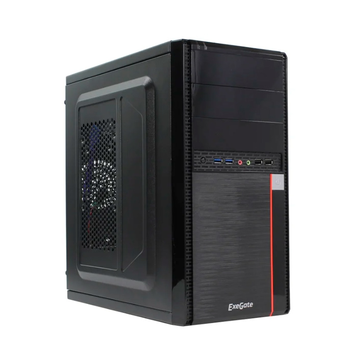 Корпус компьютерный ExeGate MA-371X (EX277437RUS) Black