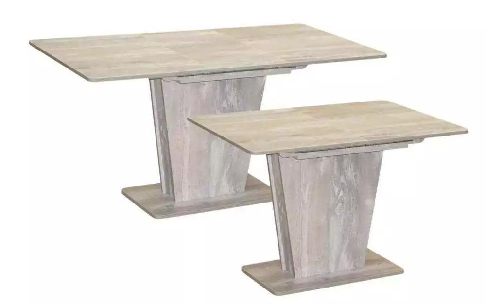 Стол обеденный раздвижной Катрин-К Эстетика бетон пайн темный