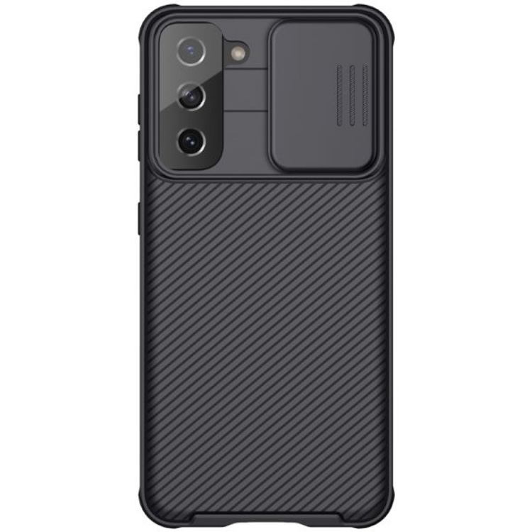Чехол для Samsung Galaxy S21 с защитой камеры Nillkin CamShield Case - Черный