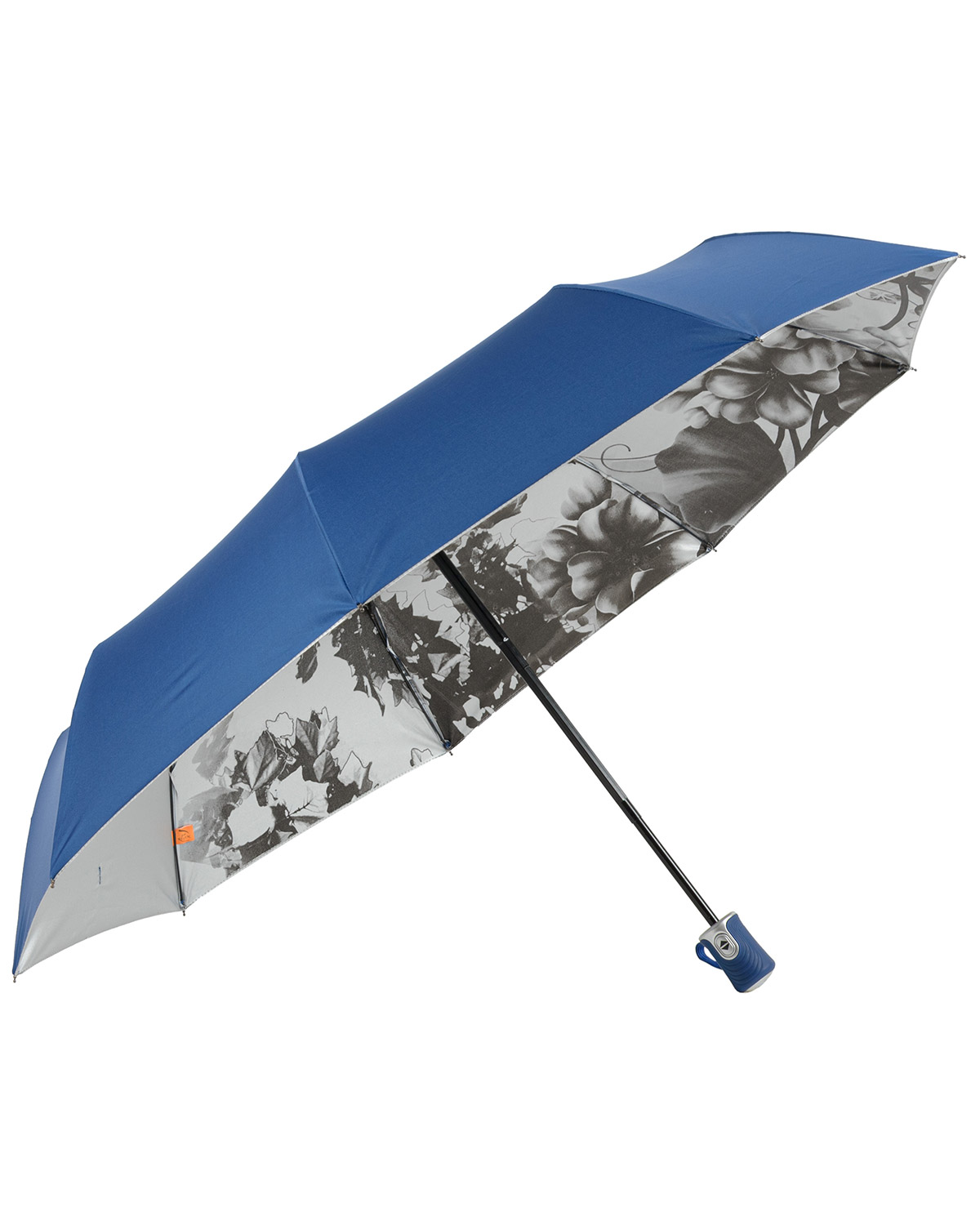 Зонт женский frei Regen 824-FCV синий/серебристый