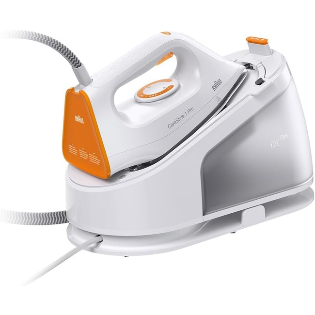Парогенератор Braun CareStyle 1 Pro IS1511WH белый, оранжевый
