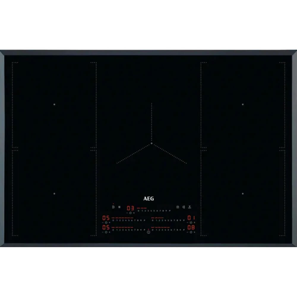 Встраиваемая варочная панель индукционная AEG IKE85753FB черный
