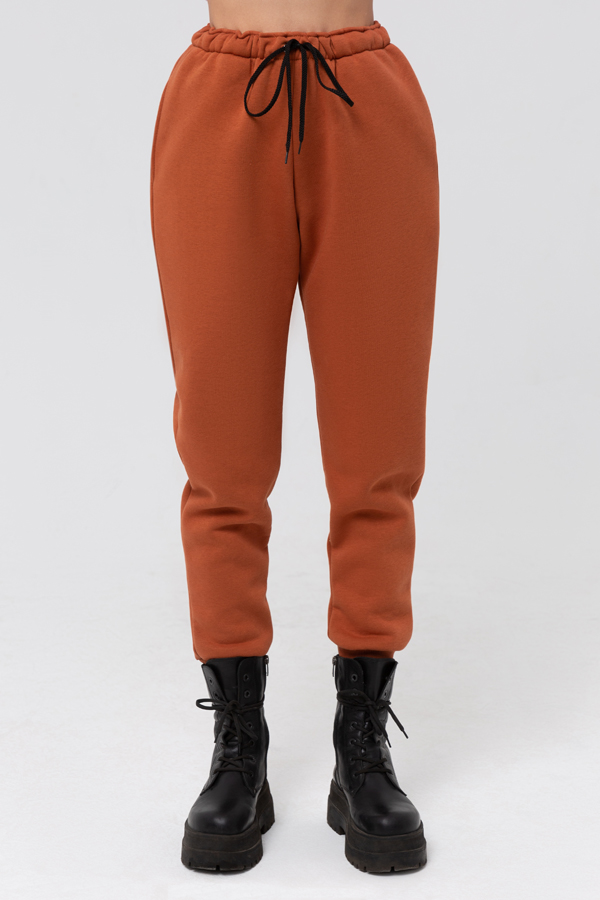 Спортивные брюки женские Магазин Толстовок W-970-XXX-90-32-XX-W коричневые 44 RU
