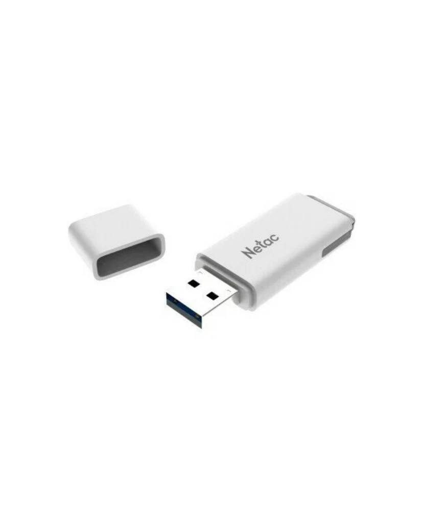 Флешка Netac U185 128GB  White (86469121)