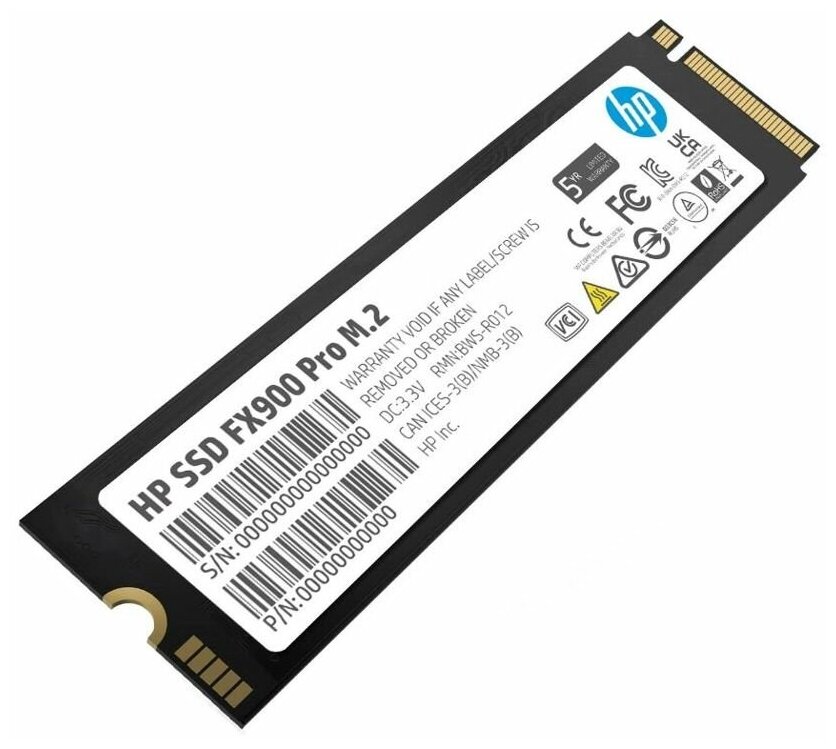 SSD накопитель HP FX900 Pro M.2 2280 1 ТБ 4A3U0AA