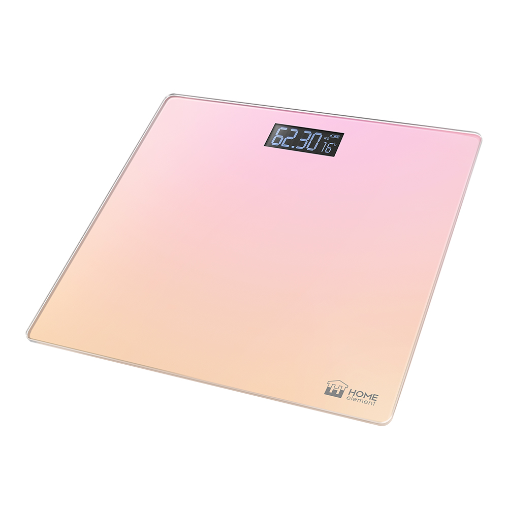 Весы напольные Home Element HE-SC906 оранжевый, розовый