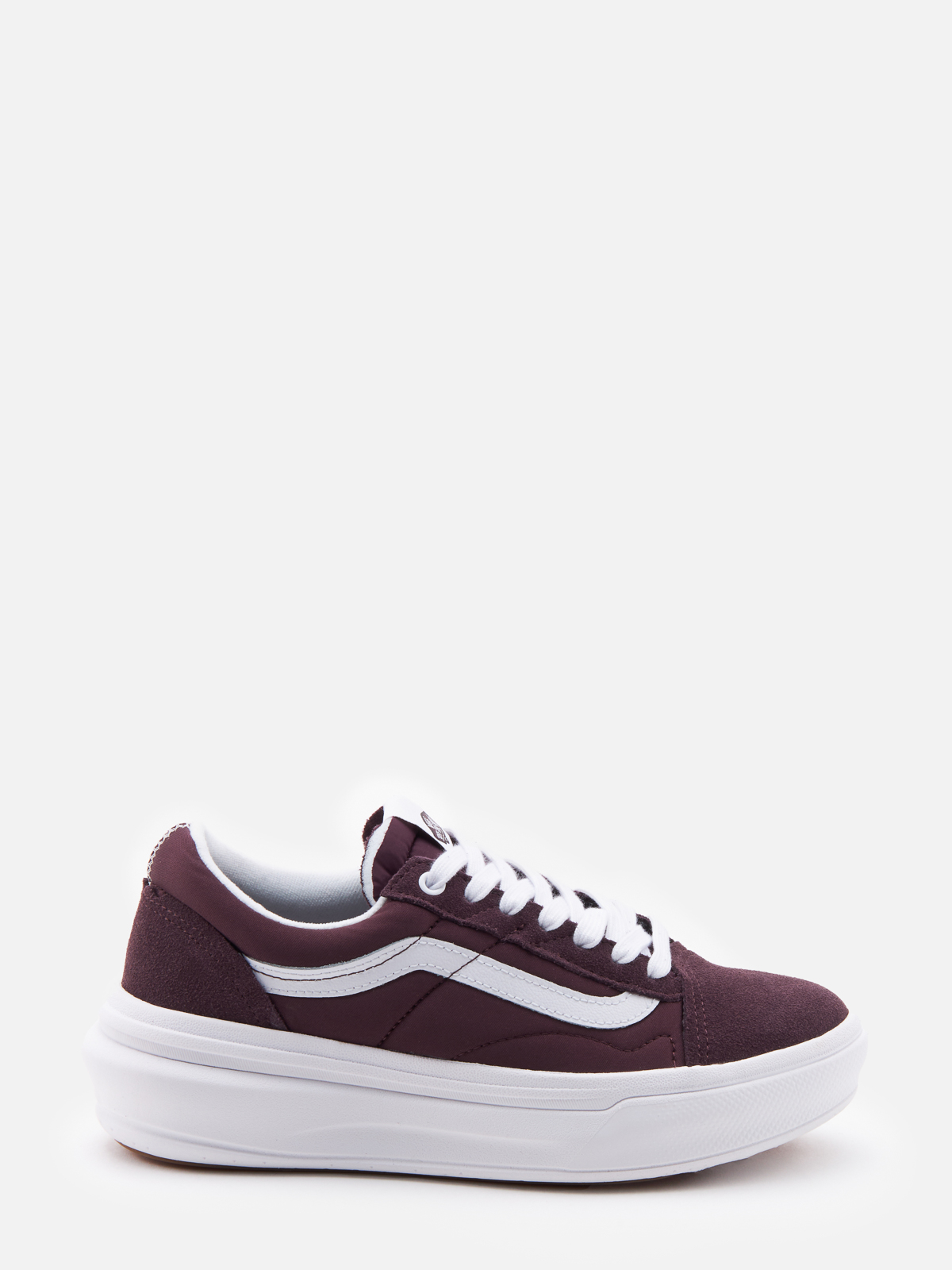 Кеды женские Vans Old Skool Overt Cc бордовые 4.5 US