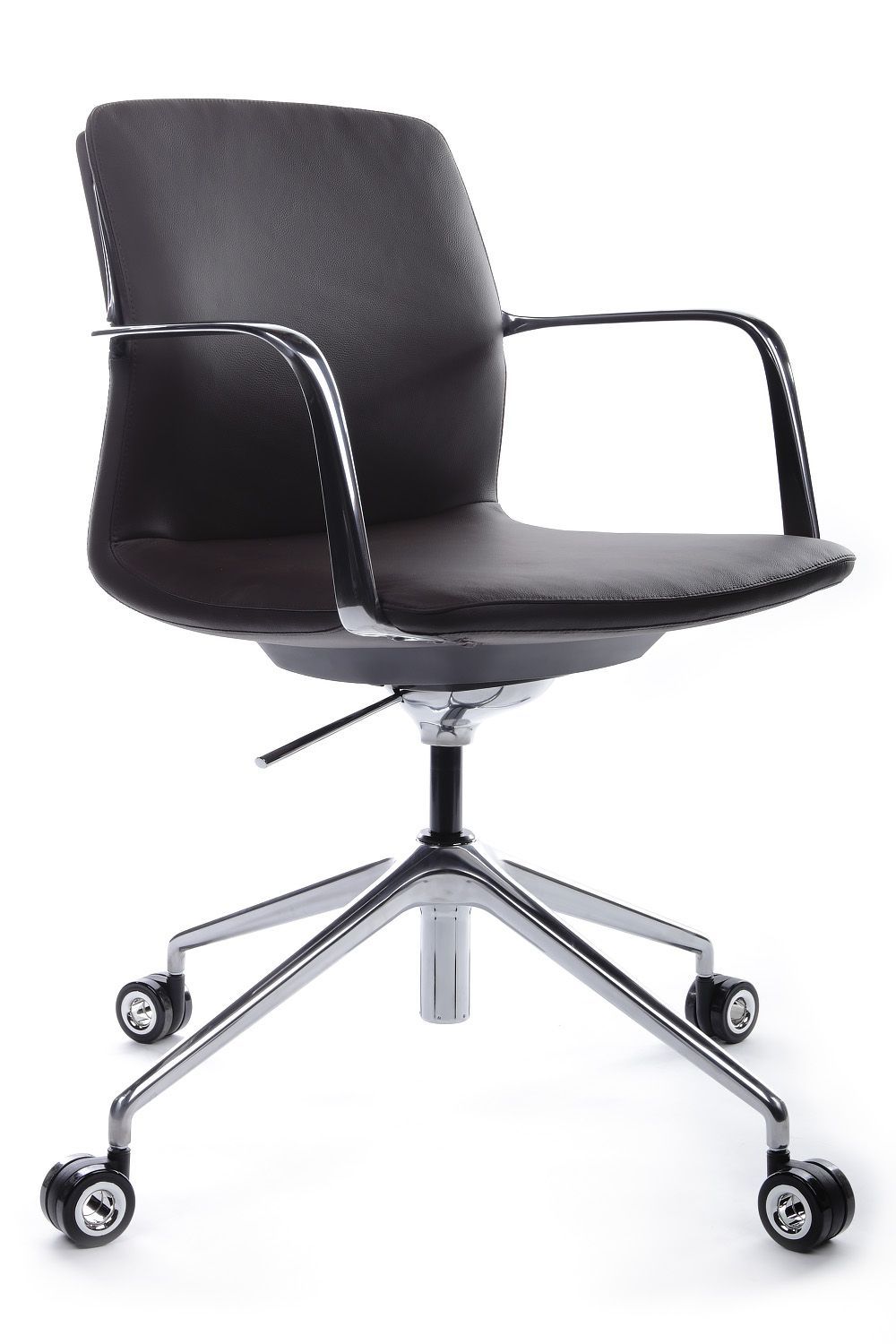 Компьютерное кресло для взрослых Riva Chair RV DESIGN Plaza-M коричневое УЧ-00001857