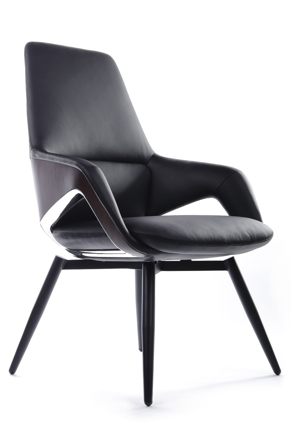 Компьютерное кресло для взрослых Riva Chair RV DESIGN Aura-ST черное УЧ-00001848