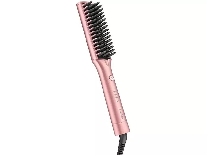 Стайлер Xiaomi ShowSee Straight Hair Comb E1-P розовый