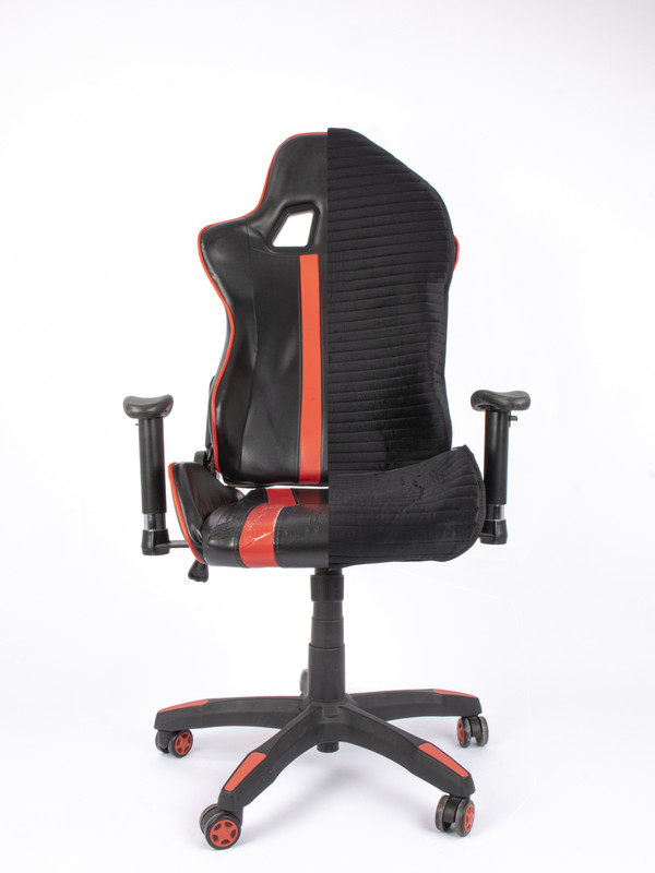 Чехол GVG для компьютерного офисного кресла черный