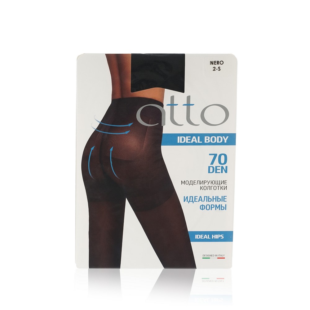 Колготки женские Atto Ideal Body Hips 70den черные 2