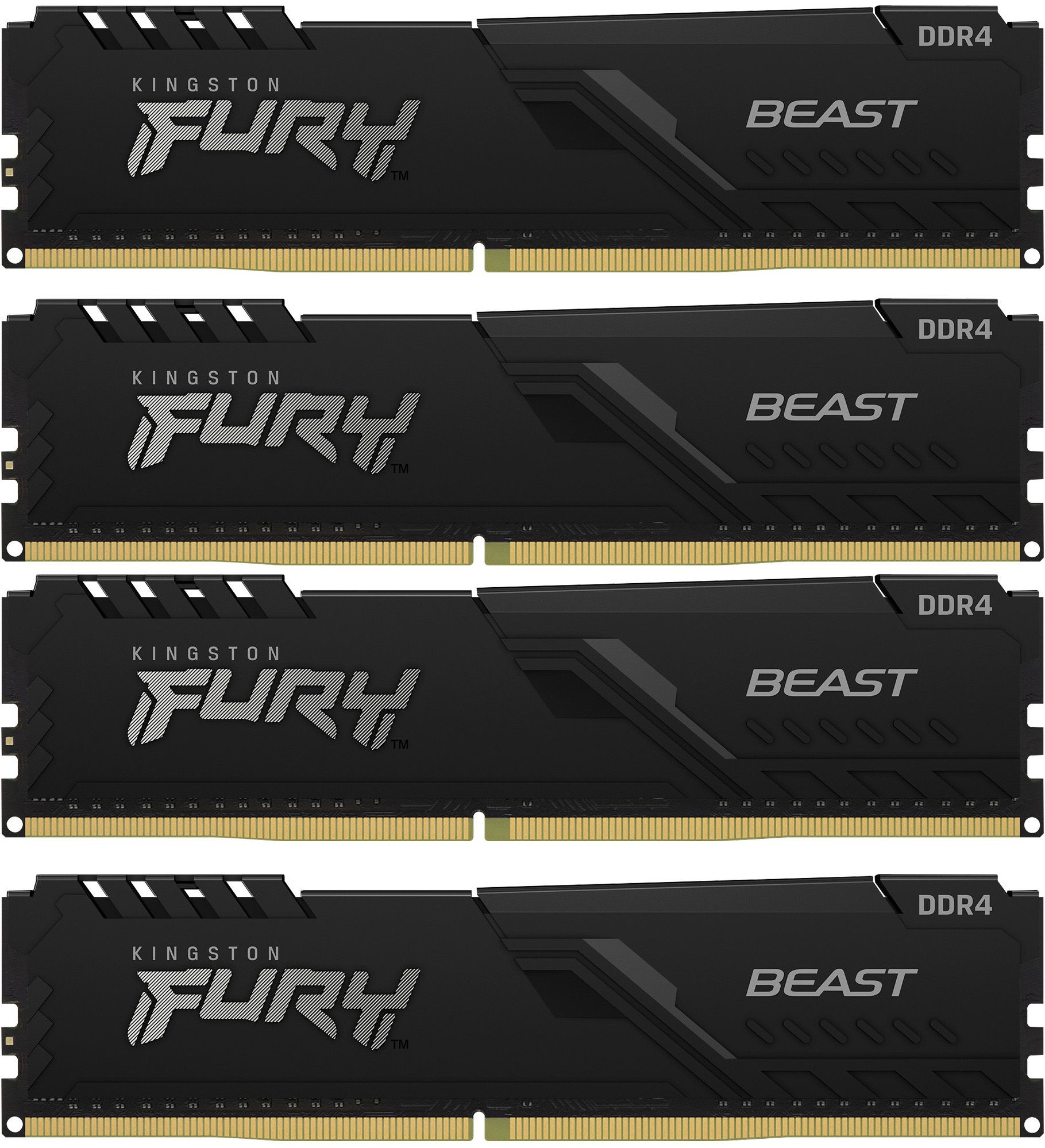 Оперативная память Kingston 32Gb DDR4 3600MHz (KF436C17BBK4/32) (4x8Gb KIT)